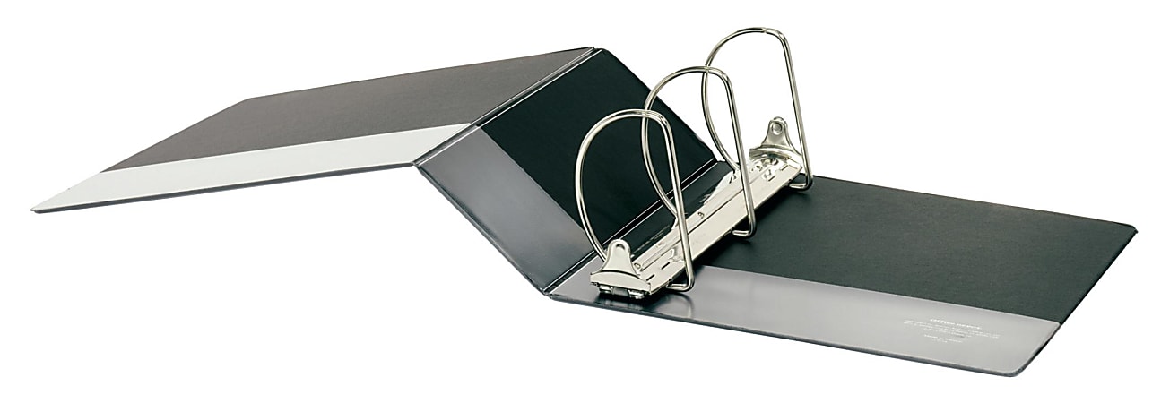 Office Depot Brand Durable View 3 Ring Binder 5 Slant Rings Black ...