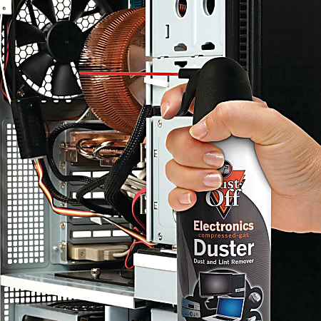 Dust Off Compressed Gas Dusters 10 Oz Pack Of 2 - Office Depot
