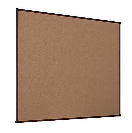 Office Depot Brand TechCork Bulletin Board 36 x 24 Aluminum Frame With ...