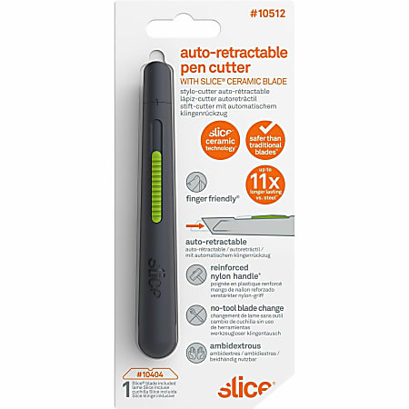 Slice™ 10512 Auto-Retractable Pen Cutter