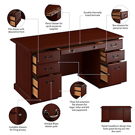 Office depot cherry desk store