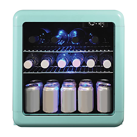 Magic Chef 1.7 Cu. Ft. Retro Beverage Cooler 19 516 H x 17 12 W x 19 D ...
