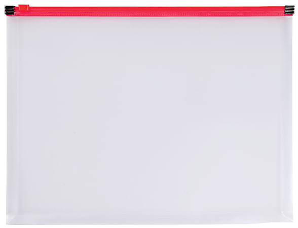 Office Depot Brand Poly Zip Envelope Letter Size - Office Depot