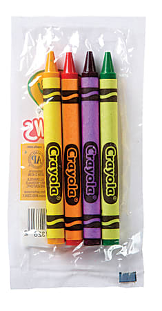 Crayola Standard Crayons Assorted Fruit Colors Pack Of 4 - Office Depot
