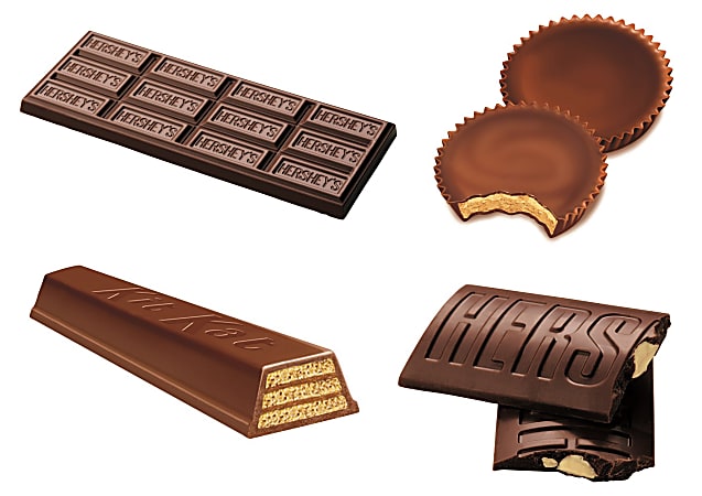 Hersheys Full Size Chocolate Bars Variety Pack Box Of 30 - ODP Business ...