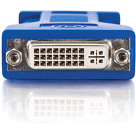 C2G DVI to VGA Video Adapter 1 x DVI A Female Video 1 x HD 15 Male ...