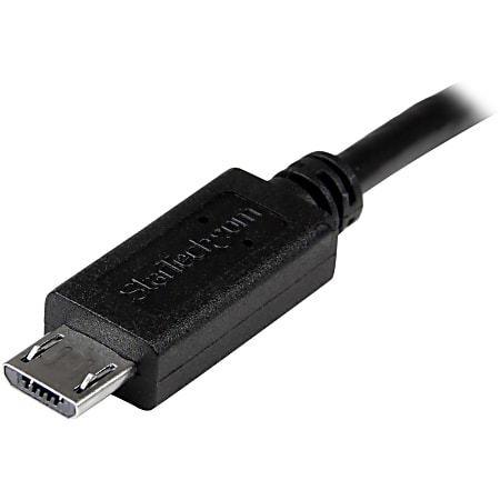 StarTech.com 8in USB OTG Cable Micro USB to Micro USB MM USB OTG ...
