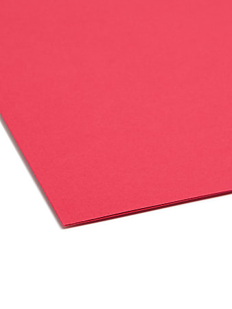 Smead Color Reinforced Tab Fastener Folders Letter Size Assorted Colors ...