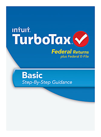 TurboTax® Basic 2013, Traditional Disc