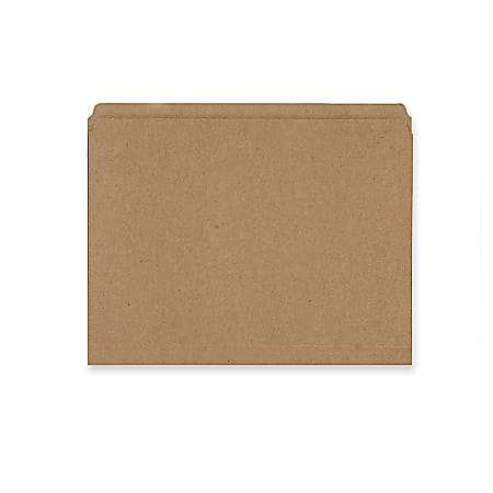Smead Straight Cut Kraft File Folders Letter Size Kraft Box Of 100 ...