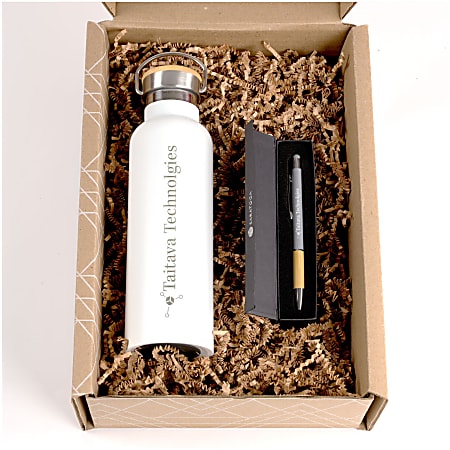 Custom Bamboo Simple Gift Set - Office Depot