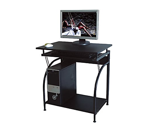 Comfort Products Stanton Computer Desk Black - Office Depot
