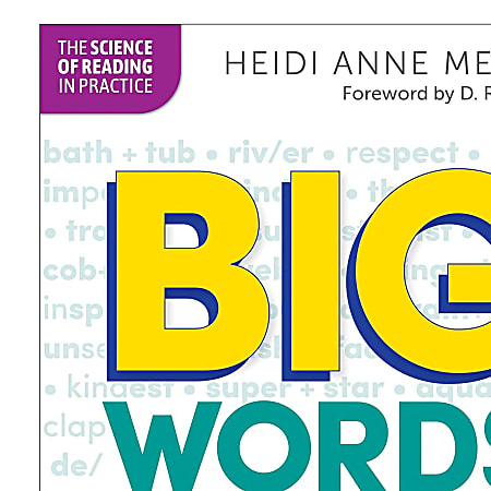 Scholastic Teaching Solutions Big Words For Young Readers Professional ...