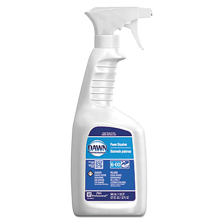 Dawn Professional Dishwashing Power Dissolver Fresh Scent 32 Oz Bottle ...
