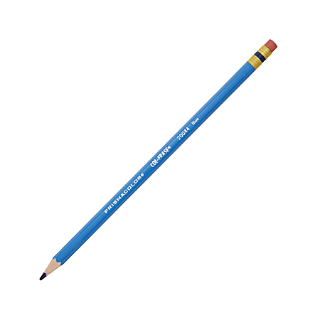 Prismacolor Col Erase Pencils Blue Box of 12 - Office Depot