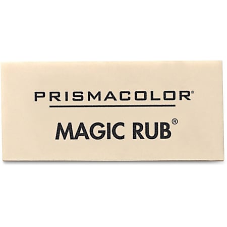 Prismacolor Magic Rub Vinyl Erasers White Pack Of 12 - Office Depot