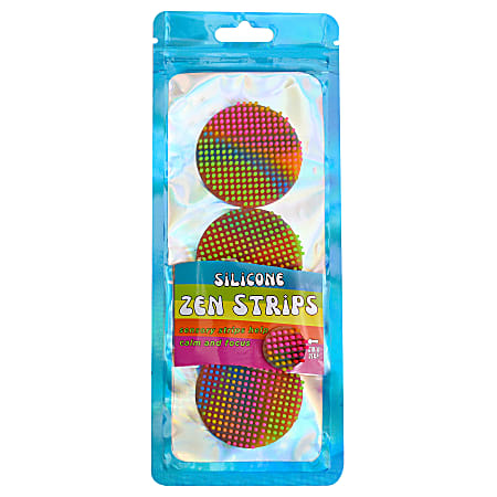 TPG Creations Silicone Zen Dots 3 Per Set 6 Sets - Office Depot