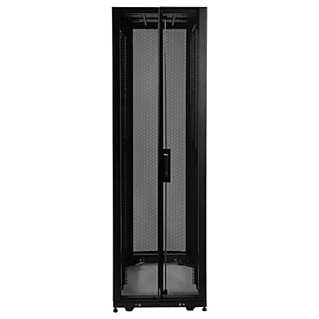 Tripp Lite 42U Rack Enclosure Server Cabinet Shock Pallet w Doors Sides 19 42U - Office Depot