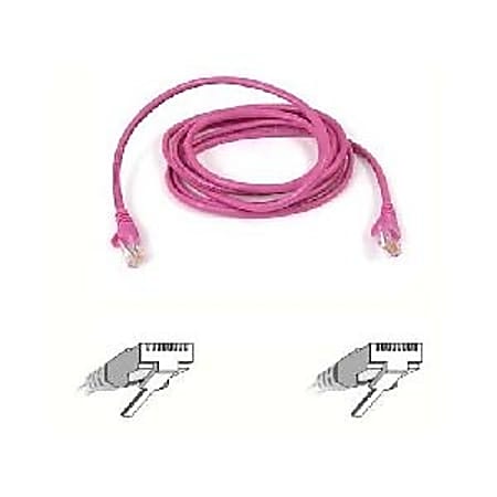 Belkin Cat5e Patch Cable A3L79105PNK - Office Depot
