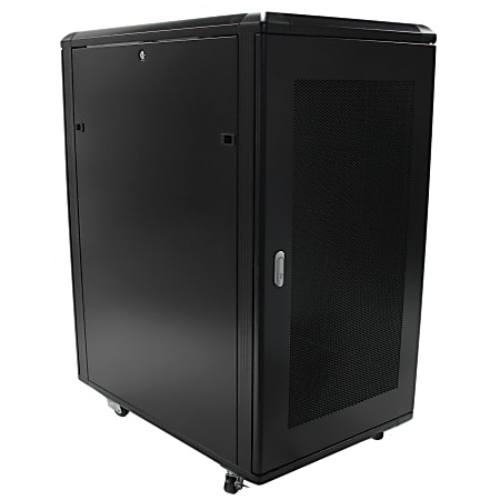 StarTech.com 22U 36in Knock Down Server Rack Cabinet with Caster Store ...