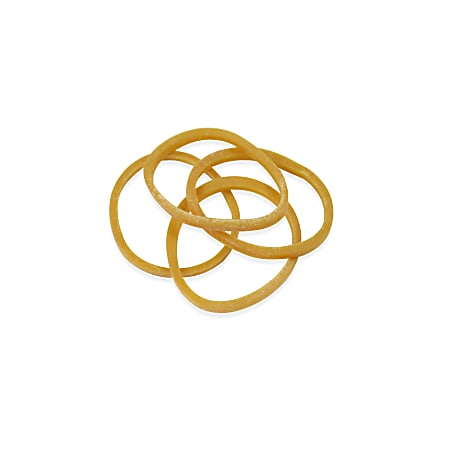 CWC 10 Rubber Bands 1 Lb Bag Brown - Office Depot