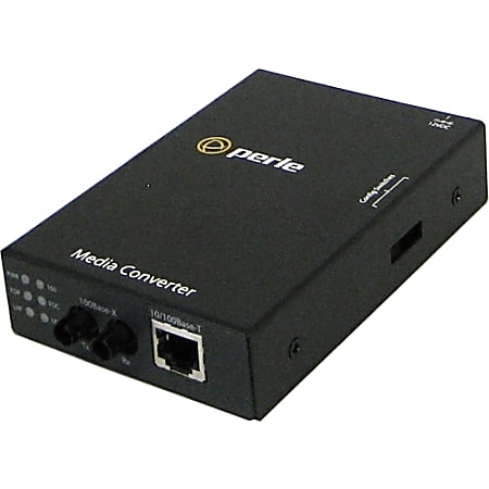 Perle S 110 M2LC2 XT Fiber media converter 100Mb LAN 10Base T 100Base ...