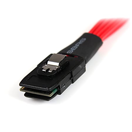 StarTech.com 50cm Serial Attached SCSI SAS Cable SFF 8087 to 4x ...