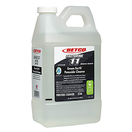 Betco Fastdraw Green Earth Peroxide Cleaner Fresh Mint Scent 67.6 Oz ...