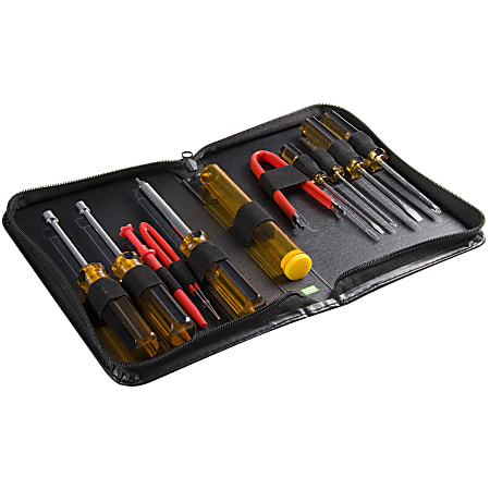 StarTech.com 11 Piece PC Computer Tool Kit with Carrying Case Provides ...