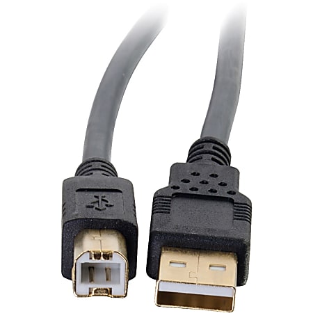 C2G Ultima Series 6.6ft USB A to USB B Cable USB A to B Cable USB 2.0 ...