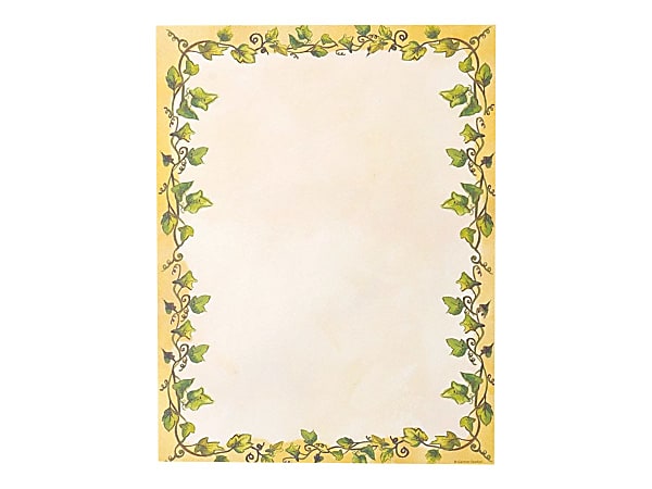 lined paper with designs