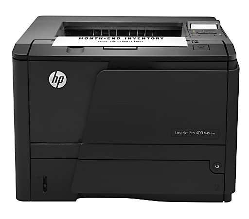 HP LaserJet Pro 400 M401dne Monochrome Laser Printer - Office Depot