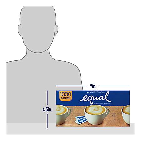equal sugar packets ingredients