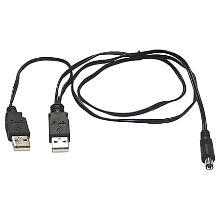 B B Double USB Power Cable for ALL MiniMc models 36 cable - Office Depot
