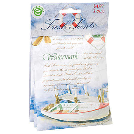 Fresh Scents Watermark Envelope Sachet 5 x 7 12 - Office Depot