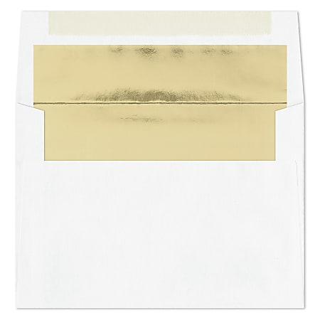 Custom Foil Embellished Holiday Greeting Cards With Foil Lined ...