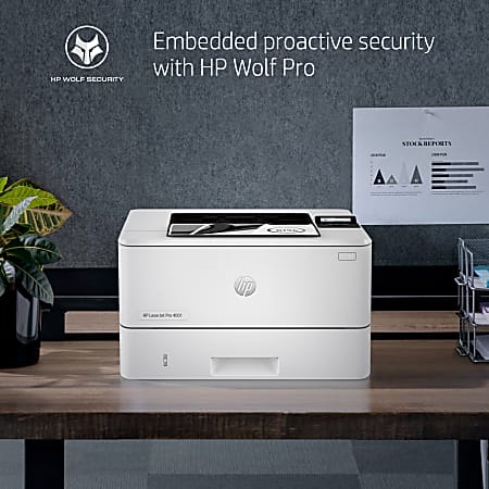 HP LaserJet Pro 4001n Laser Monochrome Printer - Office Depot