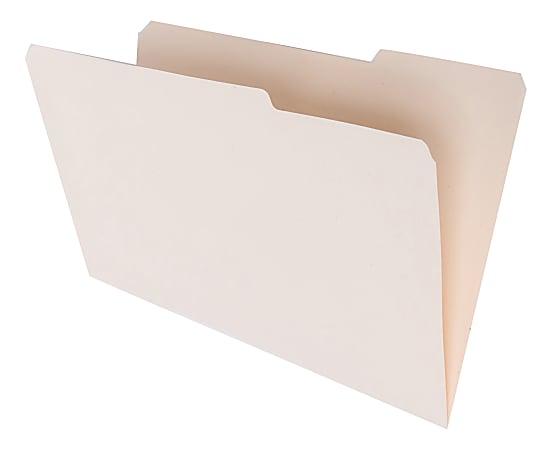 Atlas File Folders 13 Tab Cut Legal Size Manila Pack Of 100 - ODP ...