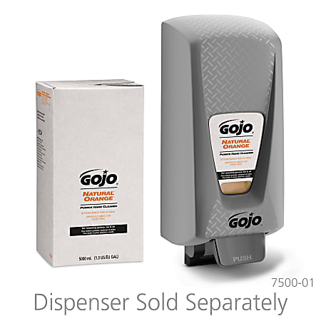 GOJO Natural Orange Pumice Lotion Hand Soap Cleaner Citrus Scent 169.07 ...