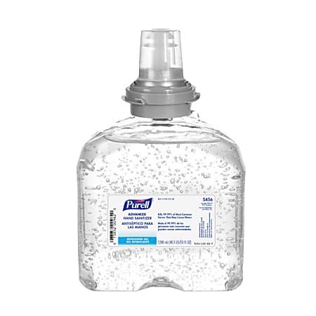 PURELL Advanced Hand Sanitizer Gel Refill Refreshing Fragrance 1200 mL ...