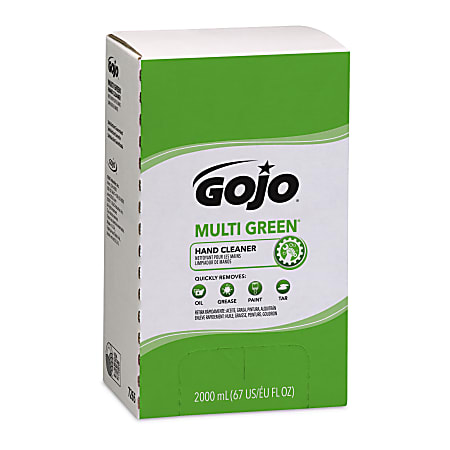 GOJO Multi Green Gel Hand Soap Cleaner Citrus Scent 67.63 Oz Carton Of ...