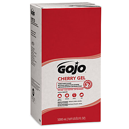 GOJO PRO TDX Gel Pumice Hand Soap Cleaner Cherry Scent nbsp169.07 Oz ...
