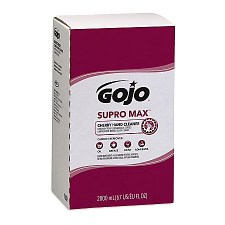 GOJO SUPRO MAX Lotion Hand Soap Cleaner Cherry Scent 10 Oz Case Of 4 ...
