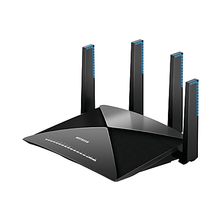 NETGEAR Nighthawk X10 Tri Band Smart WiFi Router R9000 - Office Depot
