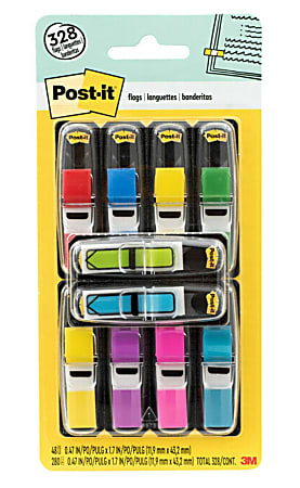 Post it Notes Flags With 2 Arrow Flag Pads Assorted Colors 35 Flags Per ...