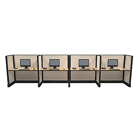 Cube Solutions Commercial Grade Mid Height Call Center Cubicle Includes ...