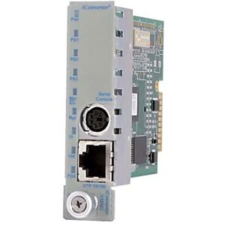 Omnitron Systems iConverter 8000N 0 Network Management Module 1 x RJ 45 ...