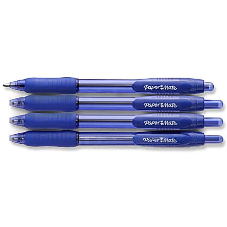 Paper Mate Profile Retractable Ballpoint Pens Bold Point 1.4 mm ...