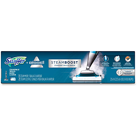 Swiffer SteamBoost Kit Blue - Office Depot