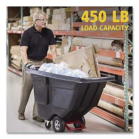 Rubbermaid Commercial0.5 cu yd BRUTE Rotomolded Tilt Truck 450 lb ...